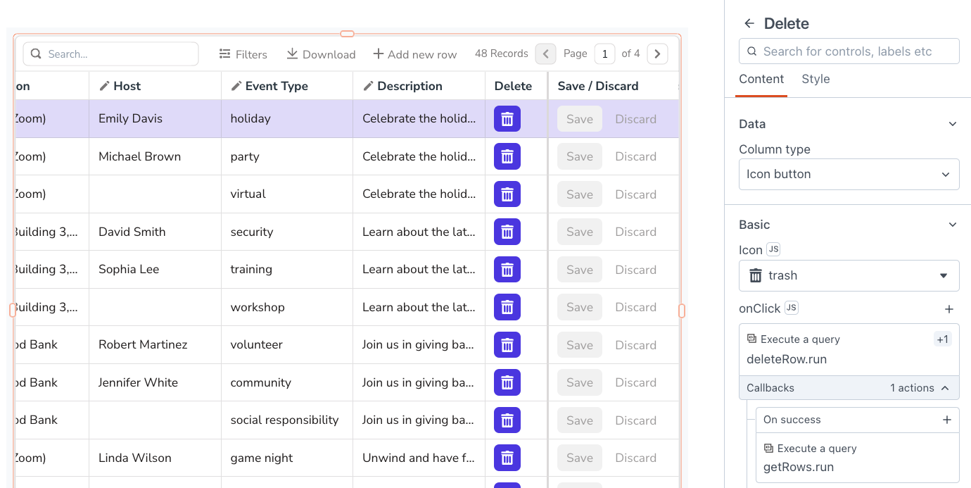 Building a CRUD App with Google Sheets | Appsmith Community Portal